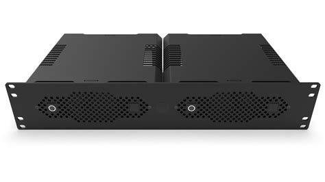 Inch U Mini ITX Case For Dual Mini ITX Short Depth Rack Mountable MyElectronics