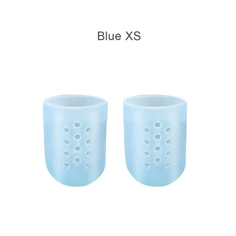 Jm 2pc Silicone Breathable Big Toe Protector Thumb Care Soft Foot Toes