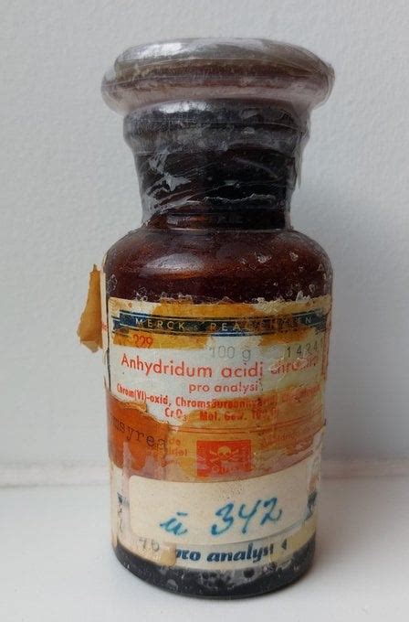 Lead Telluride And Chrome Trioxide More Lab Cleaning Rchemistry