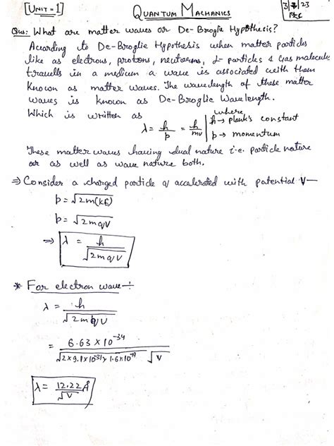 Unit 1 Phy Pdf
