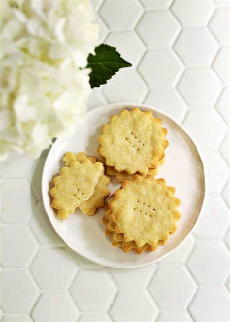 Classic Shortbread Cookies A Beautiful Mess