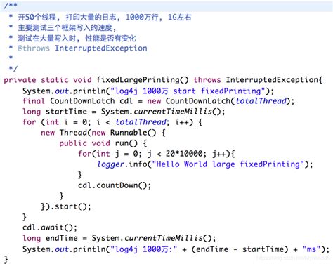 Logback Log4j Log4j2 性能实测log4j2 Logback 性能 Csdn博客