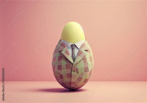 An Intriguing Conceptual Digital Artwork Depicts An Egg As A