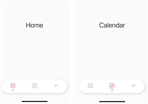 Card Style Tabbar Controller For Ios