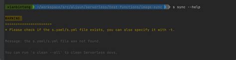 无Yaml模式报错信息指引 Issue 600 Serverless Devs Serverless Devs GitHub