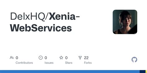 Github Delxhqxenia Webservices