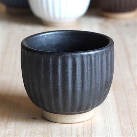 이천도자기 토비 도자기 쇼핑몰 전통 생활도자기 예쁜그릇 도자기 그릇 소담 블랙 물컵 B