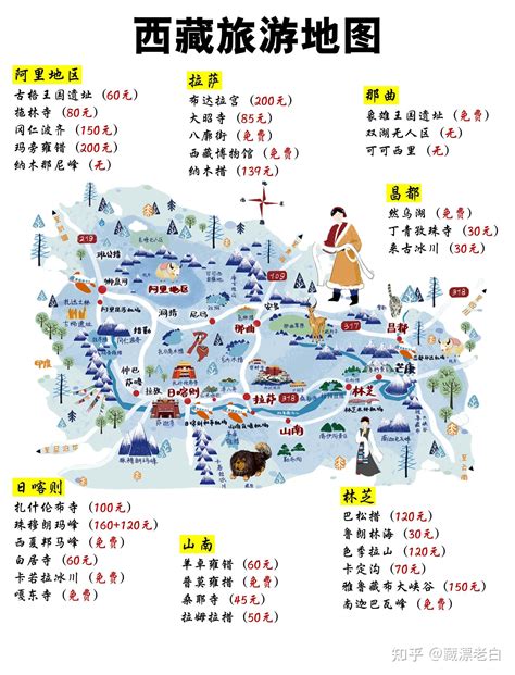 西藏旅游攻略，附地图 知乎