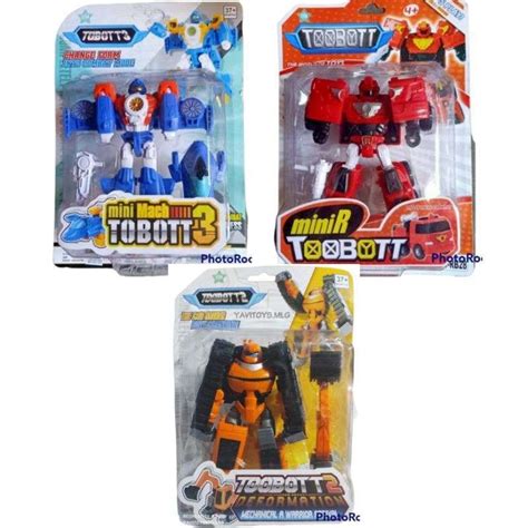 Korea Tobot Transformation Robot Toys Anime Cartoon 50 Off