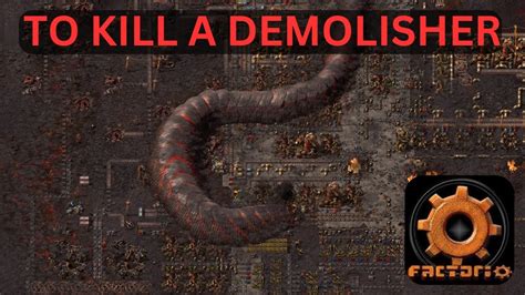 Factorio Space Age How To Kill A Demolisher Youtube