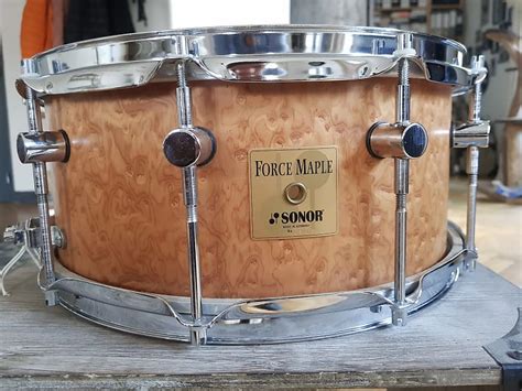 Rare Sonor Force Maple Snare 1465 Reverb Uk