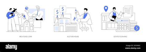 Residential And Commercial Property Abstract Concept Vector