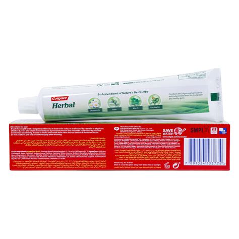 Colgate Herbal Toothpaste 125 Ml Online At Best Price Lulu Uae