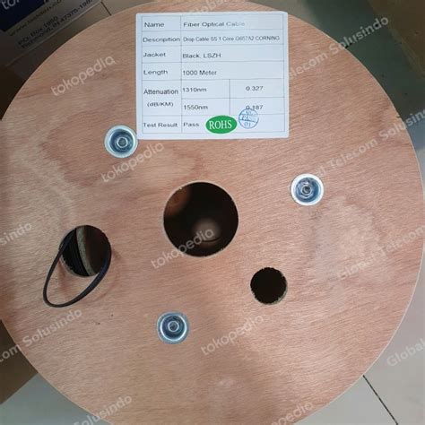 Jual Kabel Drop Core Optik Dw Fo Ftth 2 Core Sm Drop Wire Rosenberger Di Seller Sweet Shop