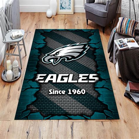Philadelphia Eagles Rectangle Rug Bgrerug147 Nousty
