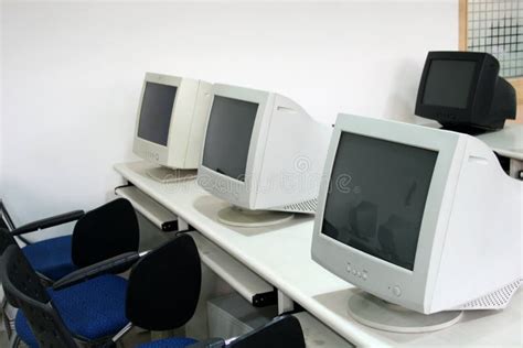 Computer Room Stock Image Image Of Screen Object Technology 15150421