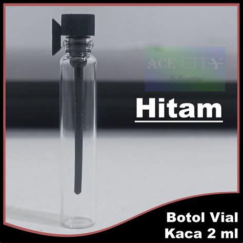 Jual Botol Vial 2ml Botol Lidi Tester Parfume Sample Kaca Stick Oles Mini Shopee Indonesia