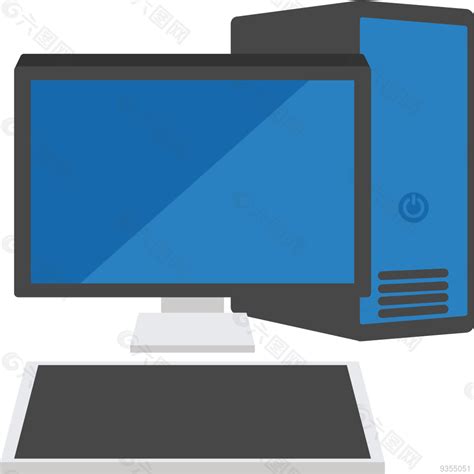 台式电脑矢量图设计元素素材免费下载图片编号9355051 六图网