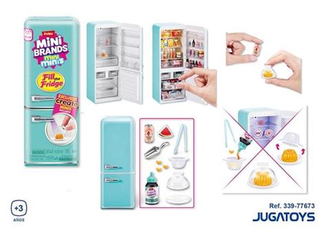 Mini Nevera Brands Con Accesorios ¡colecciónalos