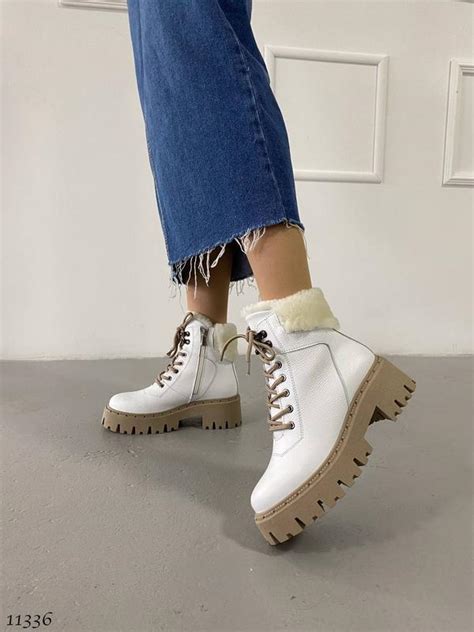 Зимові черевики шкіряні — ціна 2750 грн у каталозі Черевики Купити жіночі речі за доступною