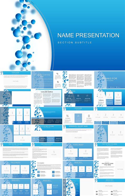 Molecular Physics PowerPoint Template