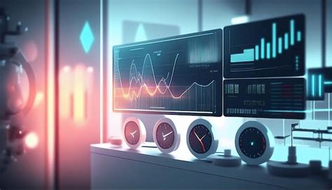 Premium Photo Health Data Flow Concept Holograms Healt Data Concept