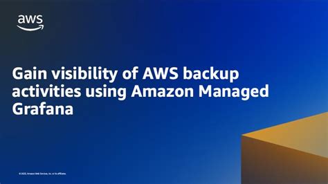 Oleksii Bebych On Linkedin Gain Visibility Of Aws Backup Activities