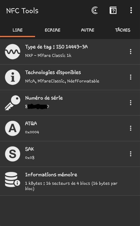 Nfc Write Uid On Mifare 1k Iso14443a Mifare Classic 1k Cards Stack Overflow