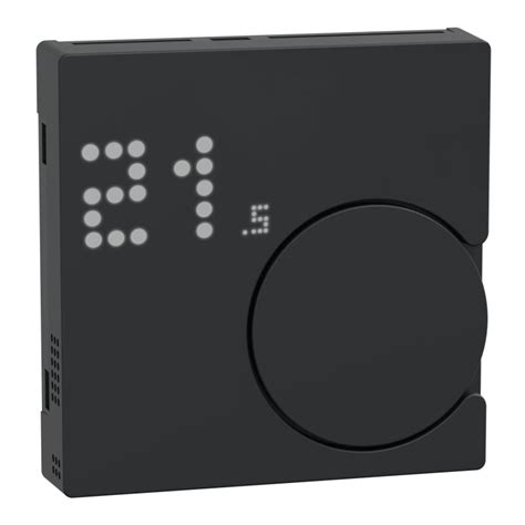 Merten Raumtemperaturregler Up Zigbee Sw Meg5779 0403 Mt Bedienelemen