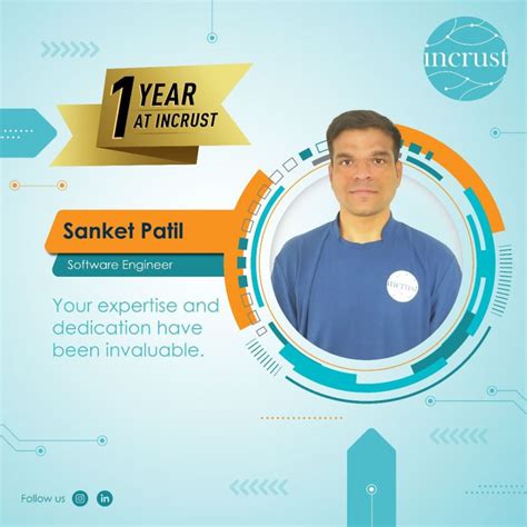 Incrust Software On Linkedin Workanniversary Dedication