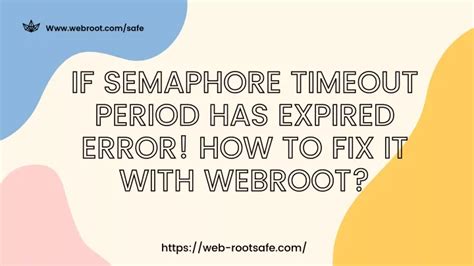 Ppt If Semaphore Timeout Period Has Expired Error How To Fix It With