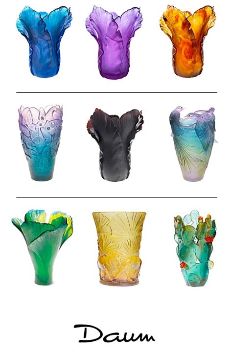 Daum Crystal France Luxury Crystal Sculptures Vases And More