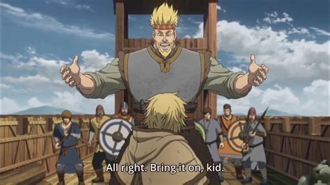 Thorfinn Fights Thorkell Vinland Saga Episode 9 Youtube