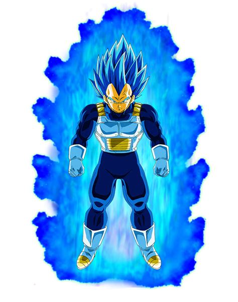 Super Saiyan Blue Evolution Vegeta Render By Princeofdbzgames On Deviantart