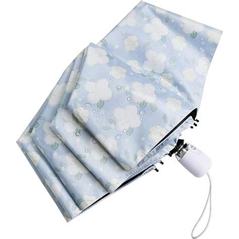 Cuby Uv Sun Umbrella Compact Folding Travel Umbrella Auto Open And Close For Windproof