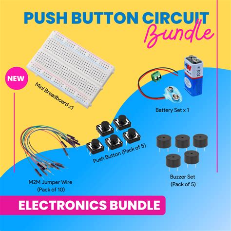 Push Button Circuit Bundle MySkillShaala