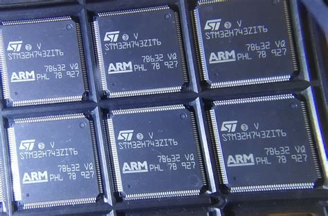 Stmicroelectronics Stm32h743zit6 Arm Microcontrollers Mcu Chip 16 Bit