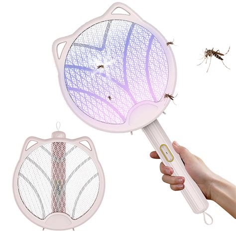 Tyuong Electric Mosquit O Swatter Usb Rechargeable With 3200v Powerful