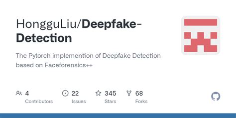 Deepfake Detection Dataset Transform Py At Master · Hongguliu Deepfake Detection · Github