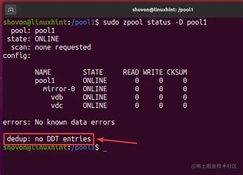 如何启用zfs重复数据删除功能 Zfs文件系统的重复数据删除功能是一种从zfs池文件系统中删除冗余数据的方法。简单地说 掘金