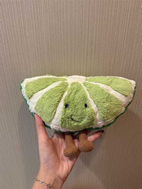 Bnwt Jellycat Amuseable Lime Hobbies And Toys Toys And Games On Carousell