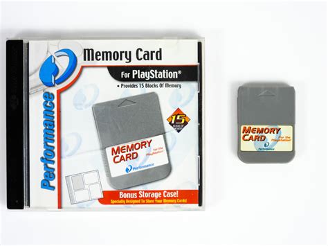 Memory Card Storage Case V2 [performance] Playstation Ps1 Retromtl