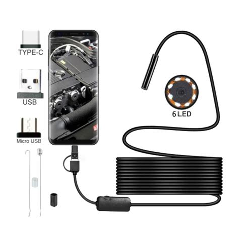 Mm Micro USB Type C USB A Endoscope M BARTER HUTT