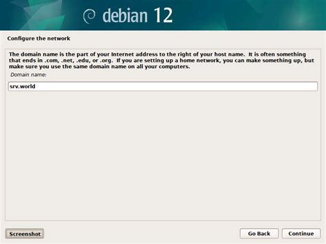 debian 12 bookworm install server world