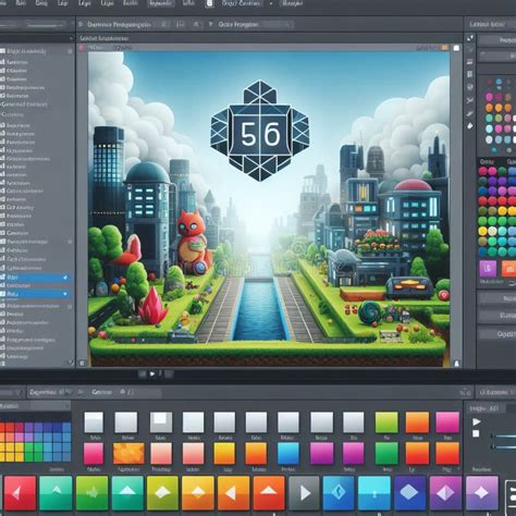 Game Development Software Interface With Level Editor Asset Li Stock Image Image Of Software Game Development Software Interface With Level Editor Asset Li Stock Image Image Of Software