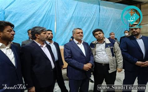 گزارش تصویری کارخانجات کاشی و سرامیک سعدی