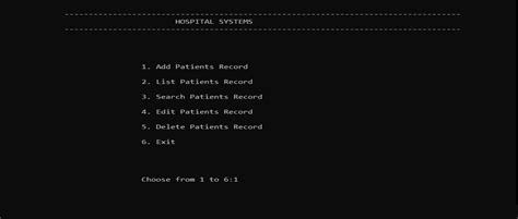 Hospital Management System Project Using C Programming 1000 Projects