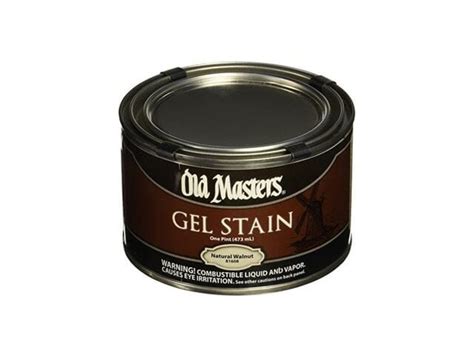 Old Masters Oil Based Gel Stain Natural Walnut Pint
