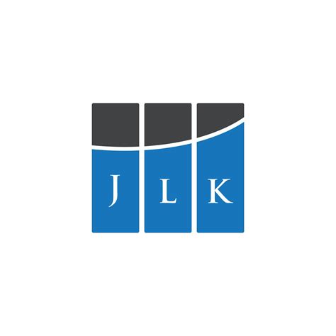 Jlk Letter Logo Design On White Background Jlk Creative Initials