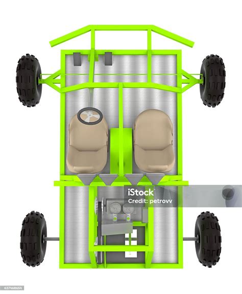 흰색 3d 렌더링에 고립 된 버기 자동차 0명에 대한 스톡 벡터 아트 및 기타 이미지 0명 4x4 자동차 교통수단